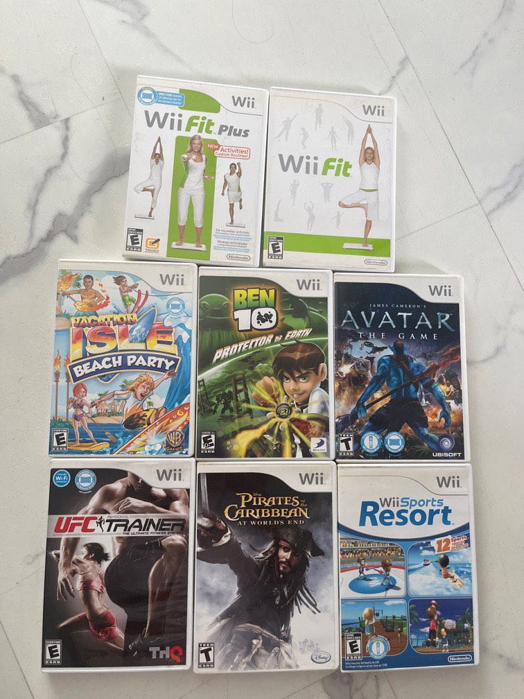 Wii Games Set full box set up, Video Gaming, Video Games, Nintendo on ...