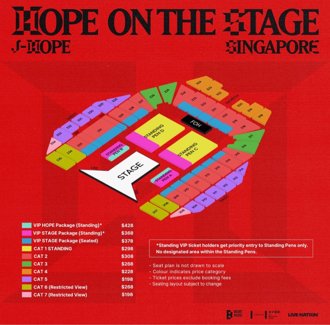 WTS at cost price: BTS J-Hope - Hope On The Stage Concert Day 2 27 ...