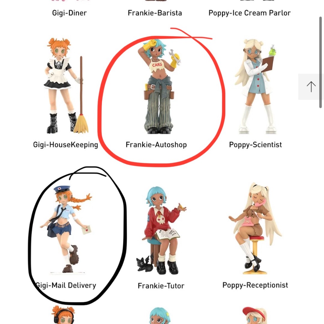 (PENDING) WTT ONLY popmart peach riot rush hour gigi frankie, Hobbies ...