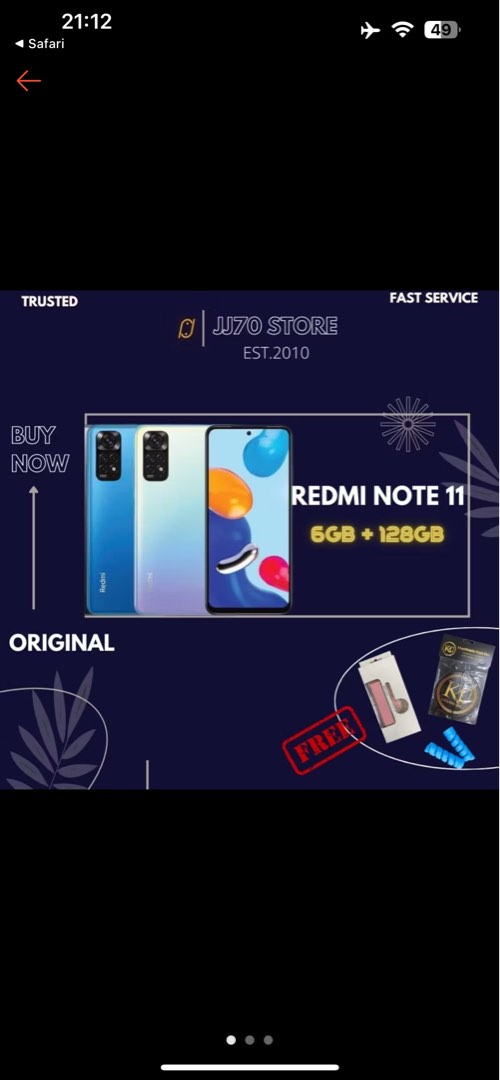 Xiaomi Redmi Note 11 Twilight Blue 128GB, Mobile Phones & Gadgets ...
