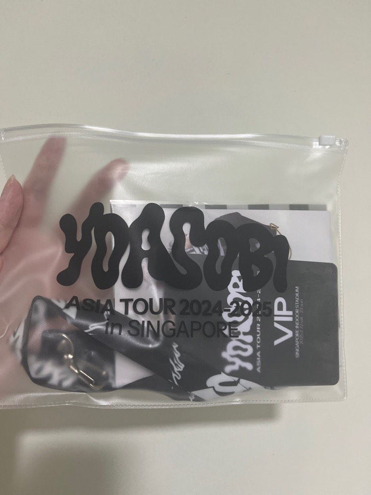 Yoasobi 2025 concert VIP merch full set, Hobbies & Toys, Memorabilia ...