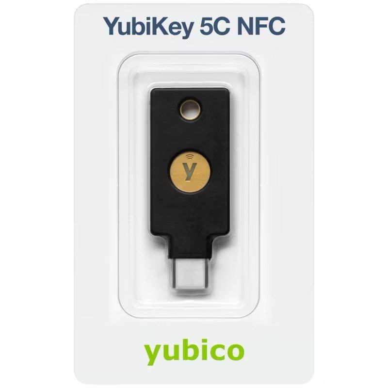 「全新現貨」Yubikey 5C NFC 雙重驗證 電腦 帳號安全 資安金鑰 下單前先私訊, 電腦及科技產品, 商務用科技產品在旋轉拍賣