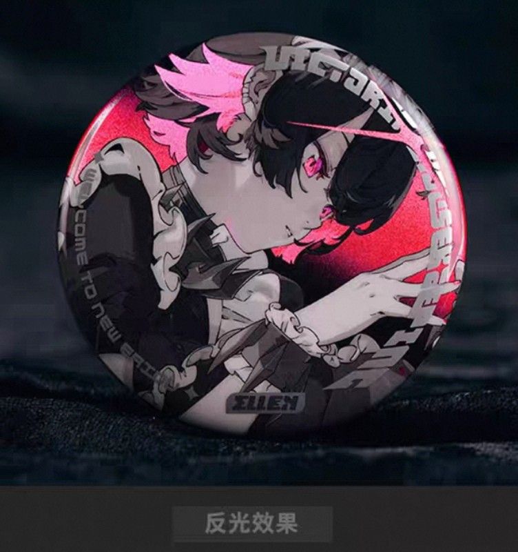 ZZZ Official MIHOYO Zenless Zone Zero Reflective Badge (Ellen), Hobbies ...