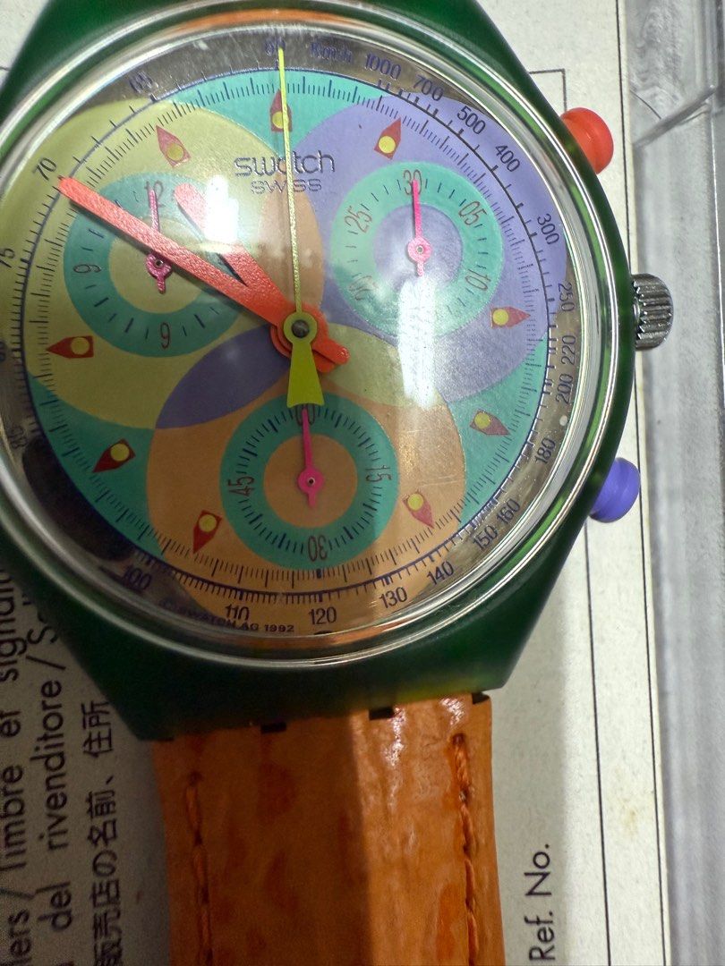 1990s SWATCH Chrono Vintage, Men's Fashion, Watches & Accessories ...