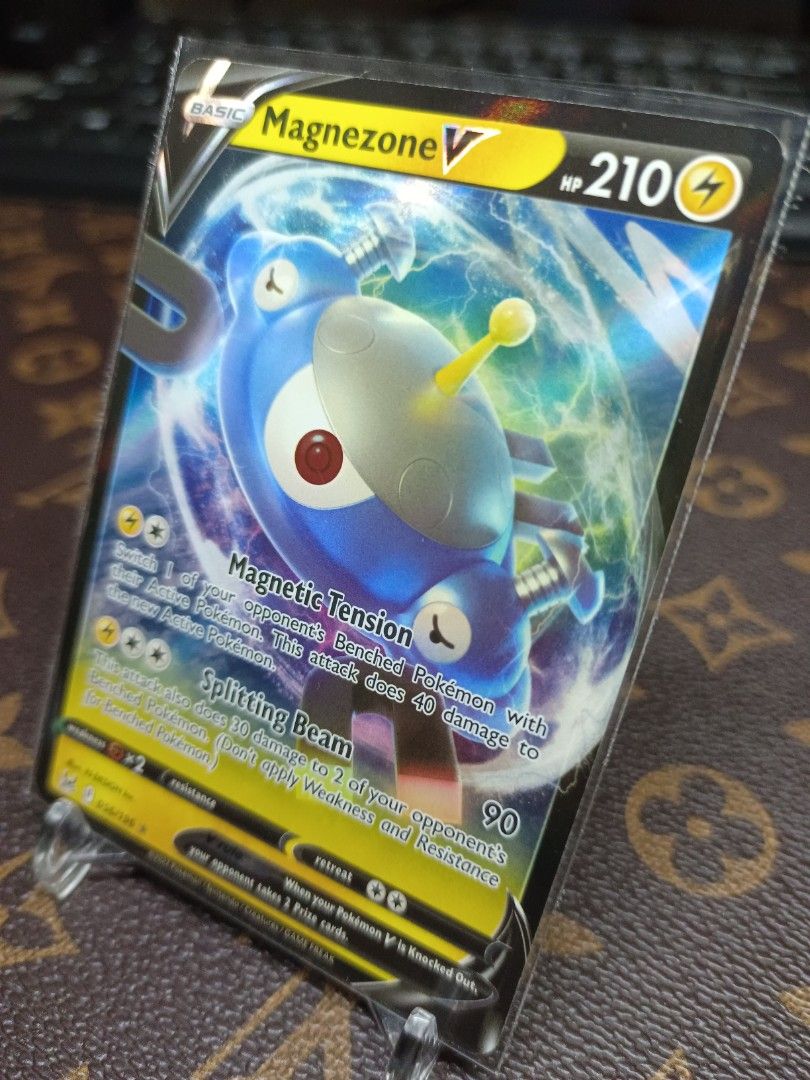 #1 Magnezone V - 056/196 Ultra Rare (Lost Origin) Pokemon Card 2022, Hobbies & Toys, Toys ...