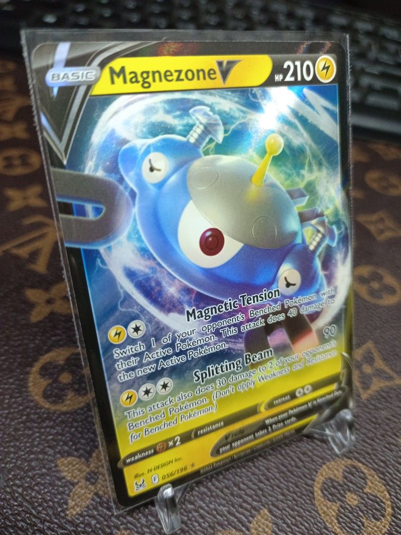 #1 Magnezone V - 056/196 Ultra Rare (Lost Origin) Pokemon Card 2022 ...
