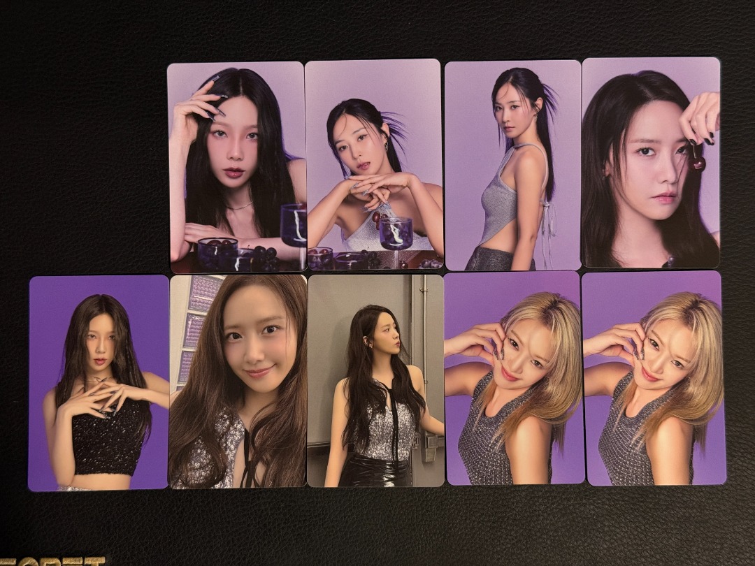 2025 SEASON'S GREETINGS TRADING CARD GIRLS' GENERATION SNSD TAEYEON YOONA YURI HYOYEON, Hobbies ...