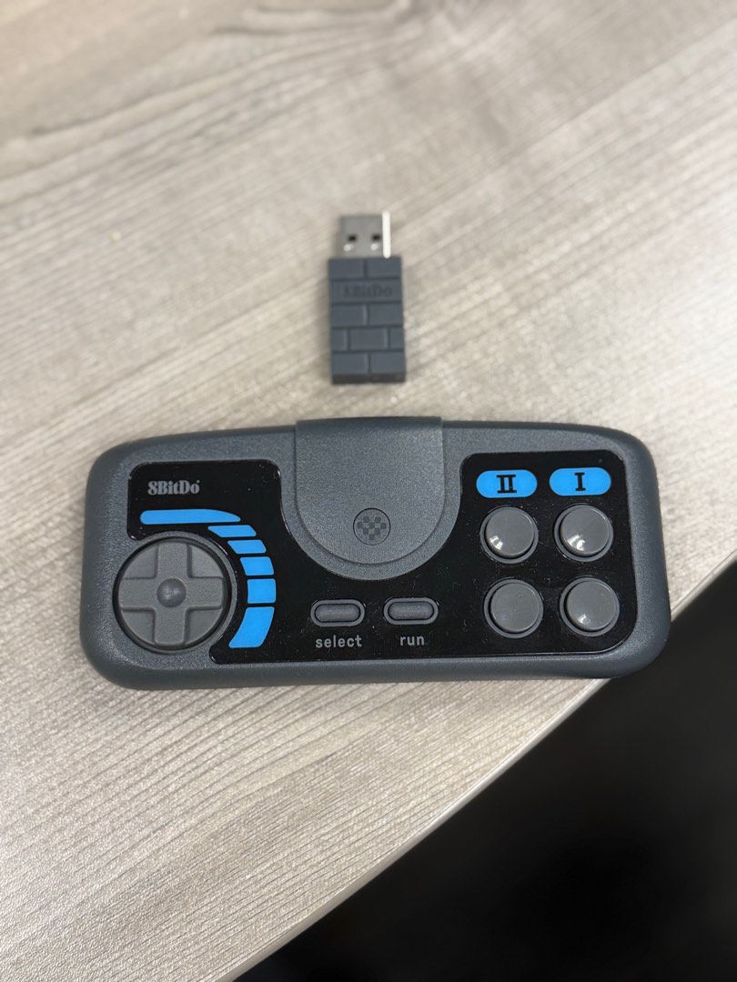 8bitdo PC Engine PCE Core 2.4g wireless gamepad, 電子遊戲, 遊戲機配件, 手掣 ...