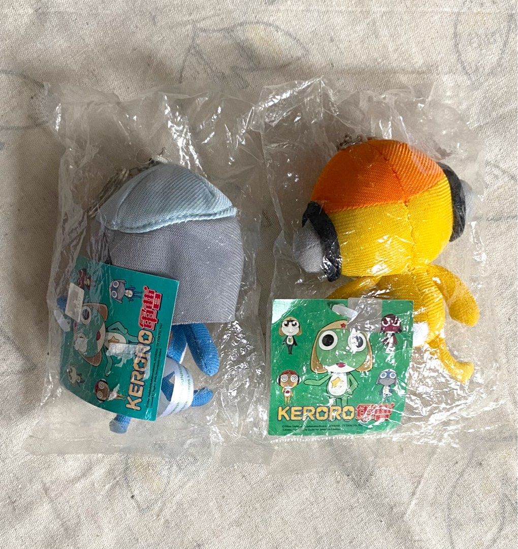 全新Keroro 軍曹 毛公仔 吊飾 掛件 Dororo Zeroro Gururu Tamama 玩具 娃娃 玩偶, 興趣及遊戲, 玩具 ...