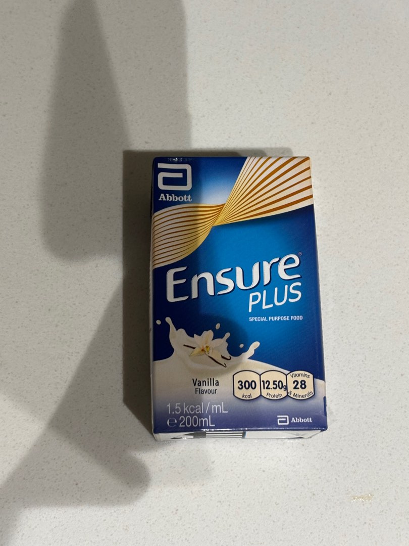 Abbott Ensure Plus 200 ML - Vanilla & Chocolate, Health & Nutrition ...