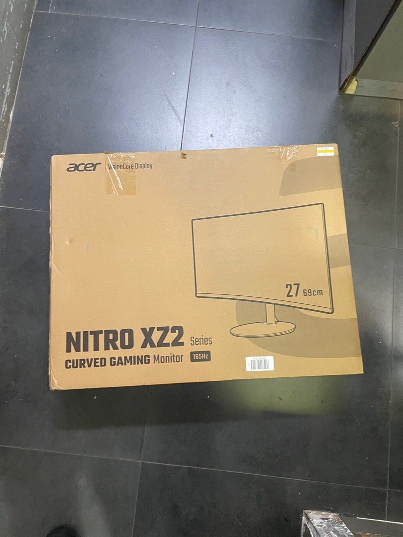 Acer Nitro XZ272U V 27-inch WQHD Curved (VA) Gaming Monitor (2560x1440 ...