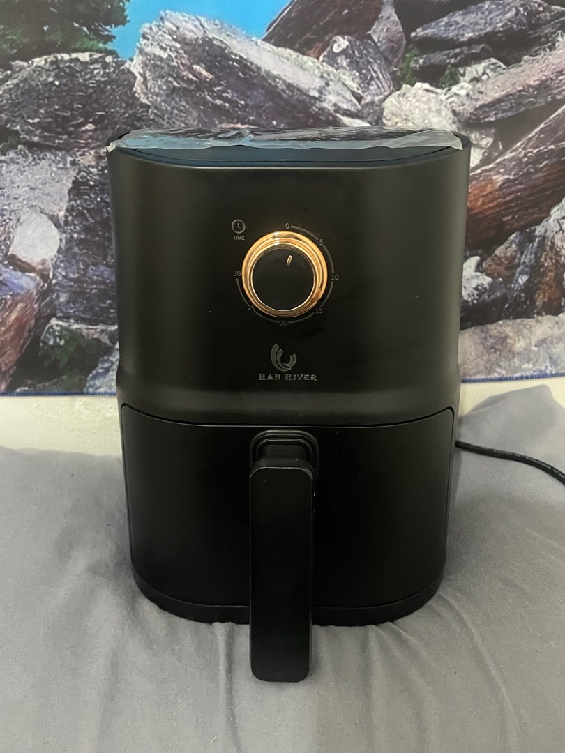 air fryer han river black, Kitchen & Appliances di Carousell