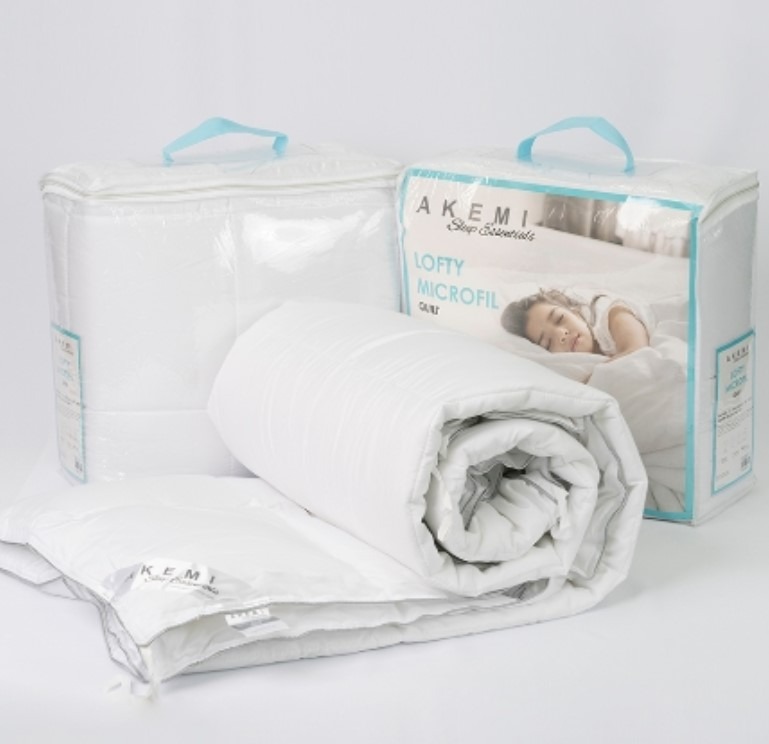 AKEMI Sleep Essentials Lofty Microfil Quilt / Comforter (Queen Size ...