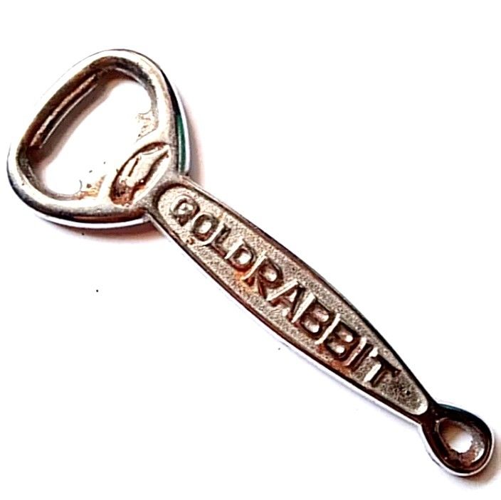 Antik Pembuka Botol Besi Uk.Besar Embossed Golden Rabbit Tua Lama ...