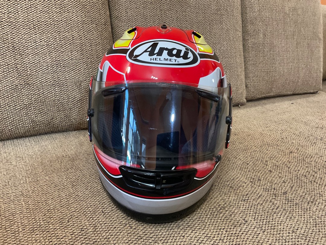 ARAI ORI HARADA FULL FACE HELMET, Motorbikes on Carousell