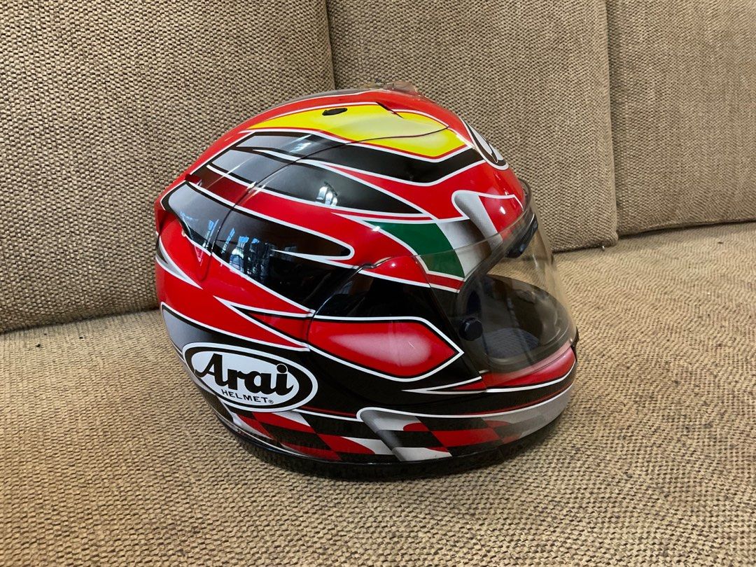 ARAI ORI HARADA FULL FACE HELMET, Motorbikes on Carousell