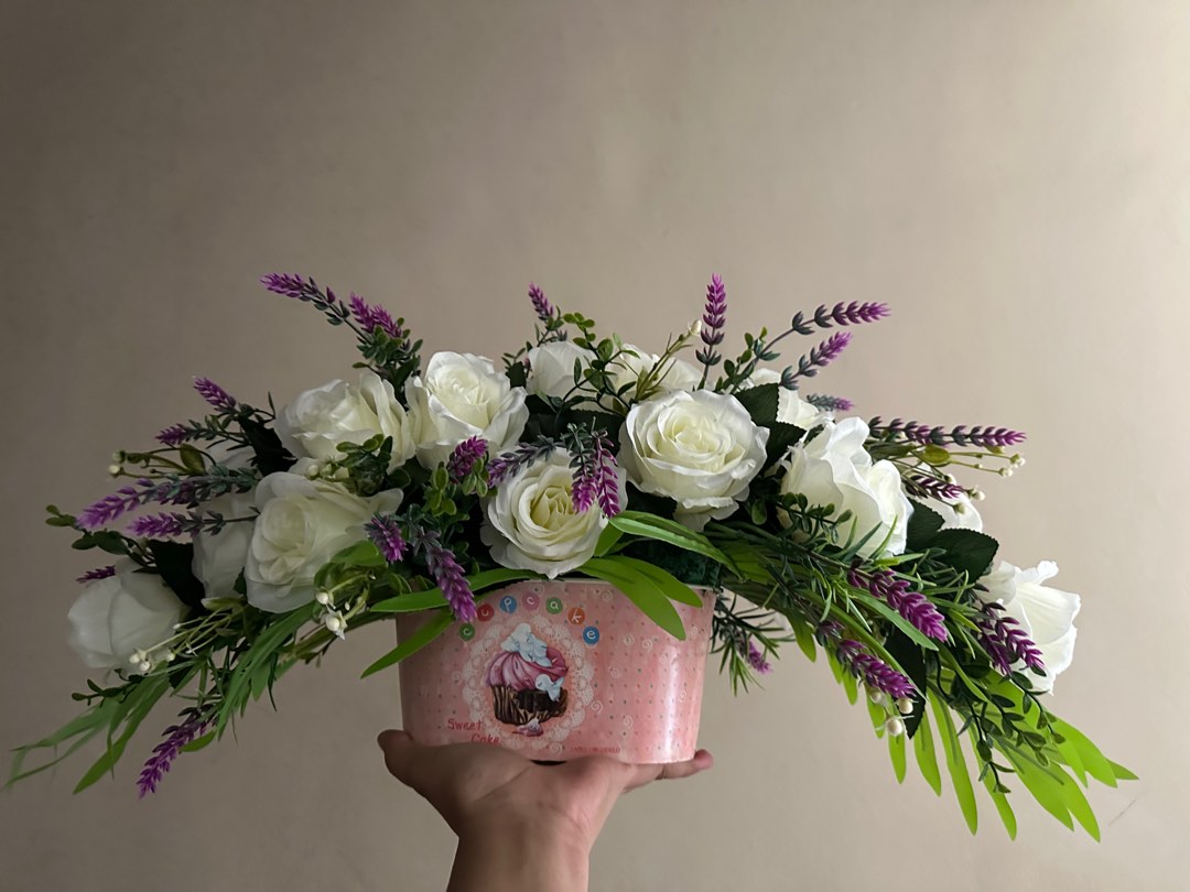 ARTIFICIAL FLOWER BIG SIZE (NEW), Furniture & Home Living, Home Decor ...