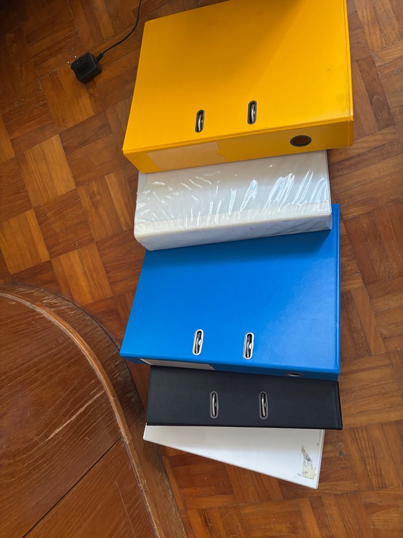 Assorted 2 rings bind folder, Hobbies & Toys, Stationery & Craft ...