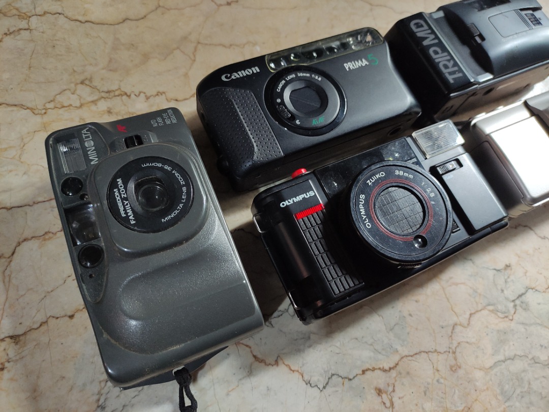 Assorted Film Camera, Photography, Cameras on Carousell