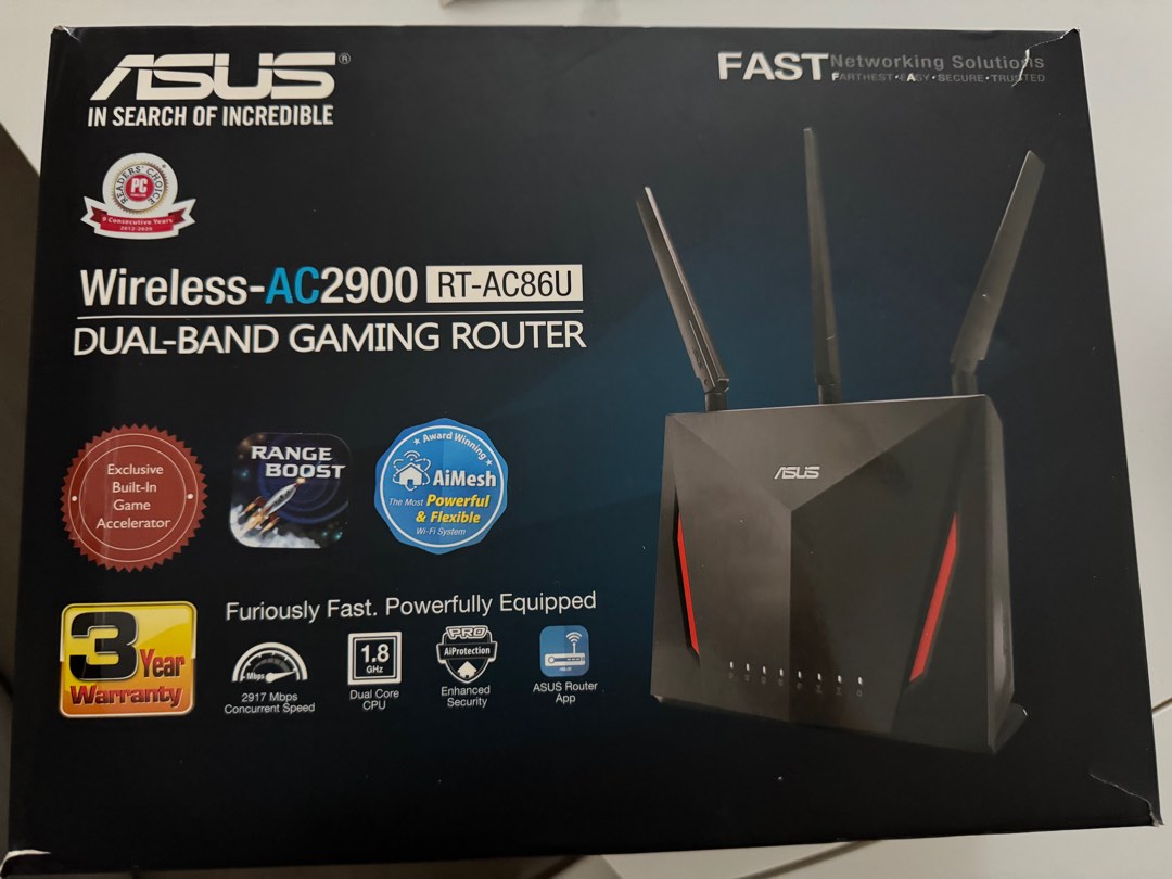 Asus Router AC2900 Gaming Router, Mobile Phones & Gadgets, Other ...