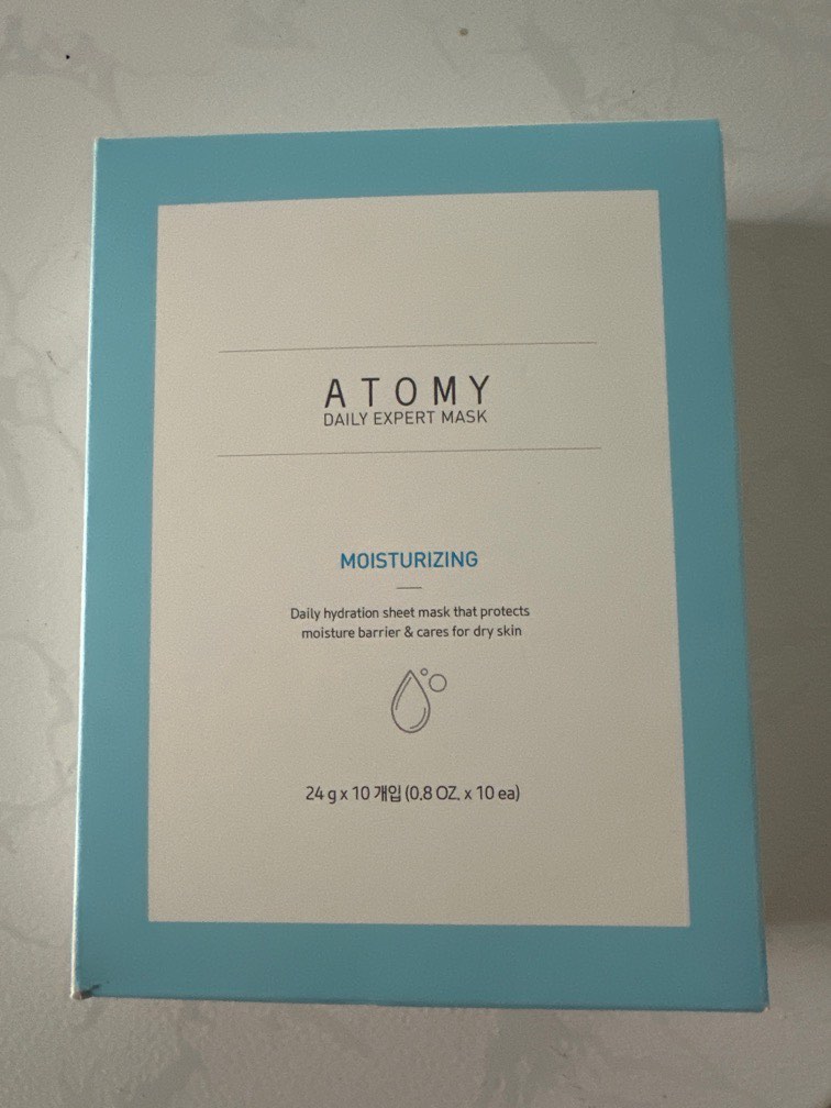 ATOMY daily expert mask, Beauty & Personal Care, Face, Face Care ...