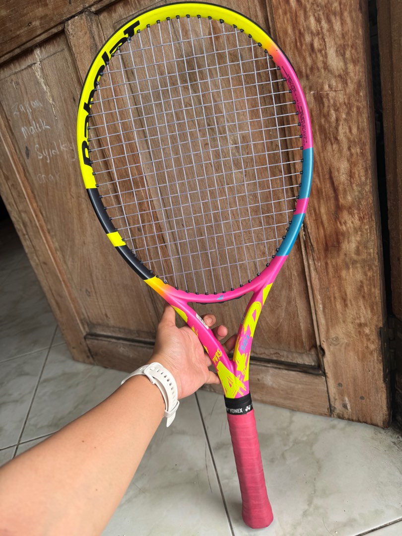 Raket Tennis, tenis Babolat pure aero Rafa Nadal, Olah Raga ...