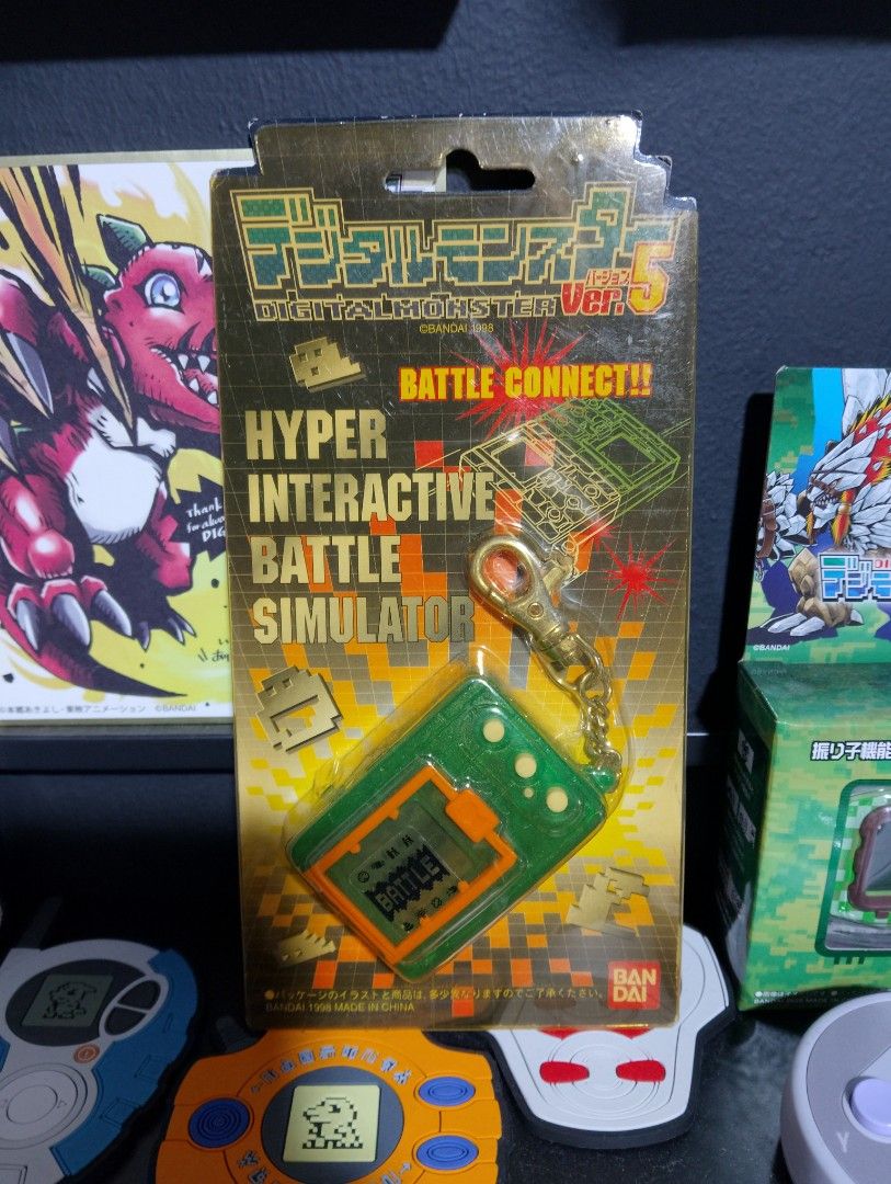 Vintage 90s Toys Bandai Digital Monster(Digimon) Ver. 5 Vpet/Digivice ...