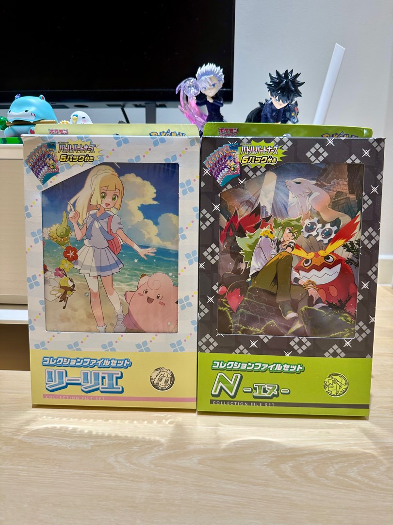 Battle Partners Lillie / N Collection File Set JP ver, Hobbies & Toys ...