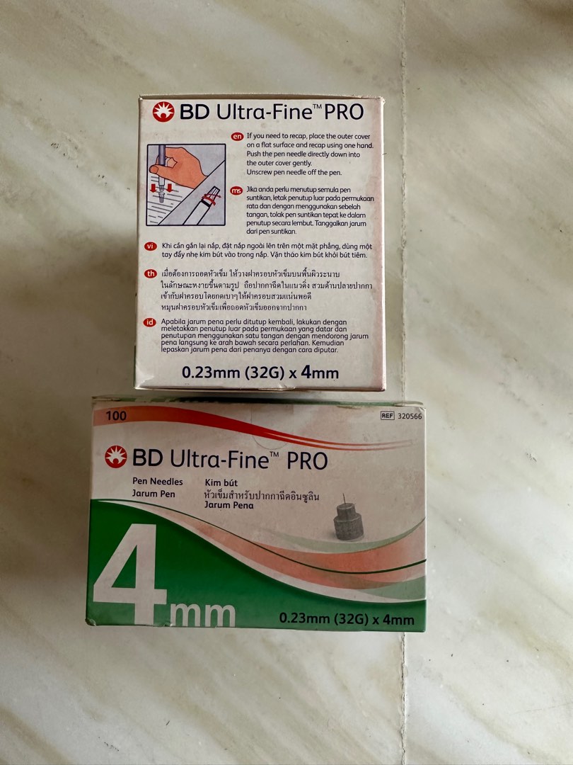 Bd Ultra-fine Pro Pen Needles - 4mm, Health & Nutrition, Medical Supplies & Tools on Carousell