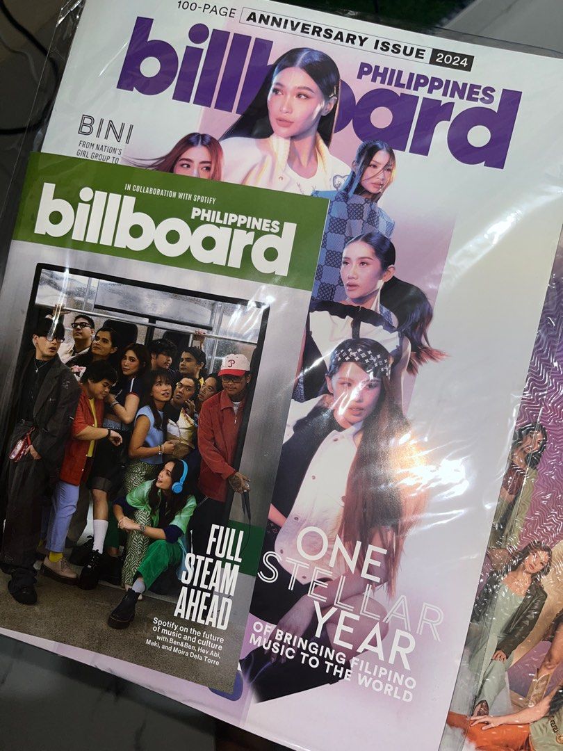 [For @rfresh1547270]BINI BBPH Billboard PH Magazine w/ Complete ...