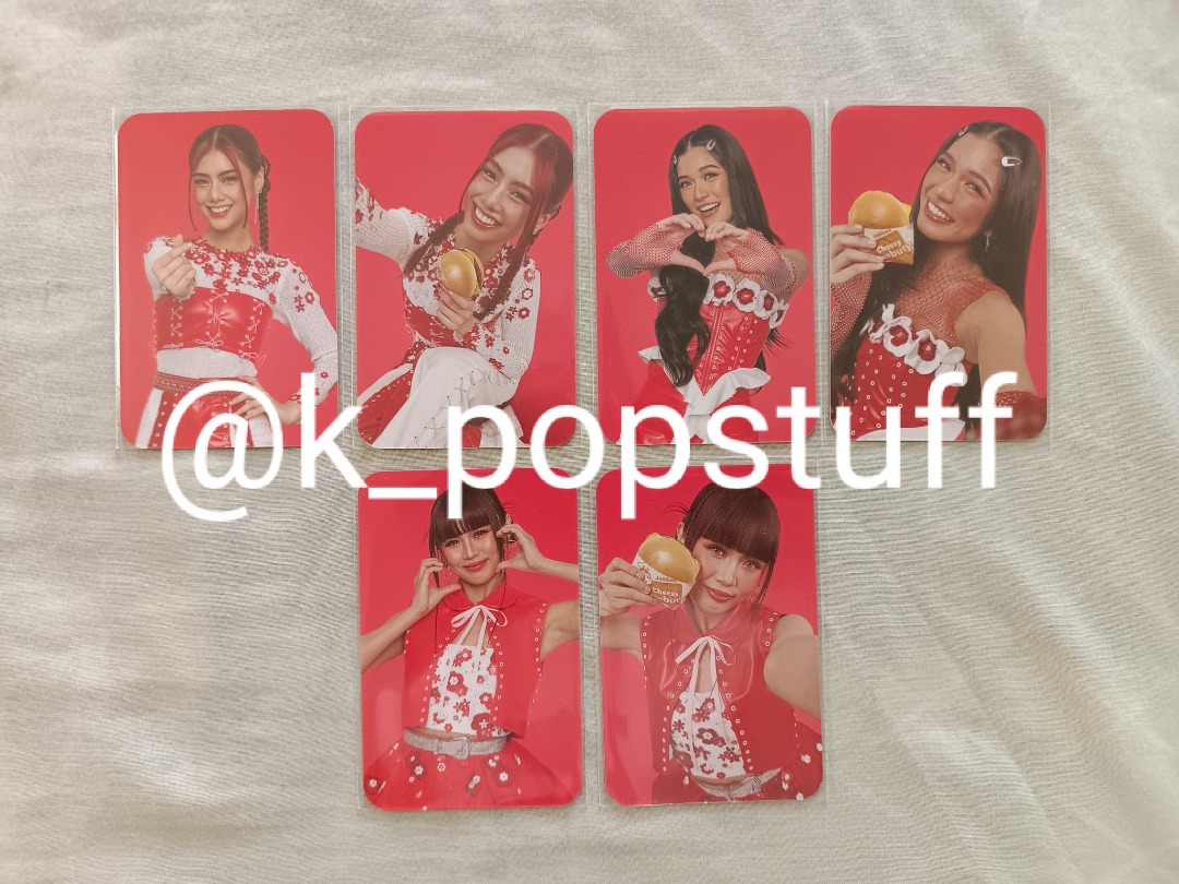 BINI Jollibini pc set, Hobbies & Toys, Memorabilia & Collectibles, Fan ...