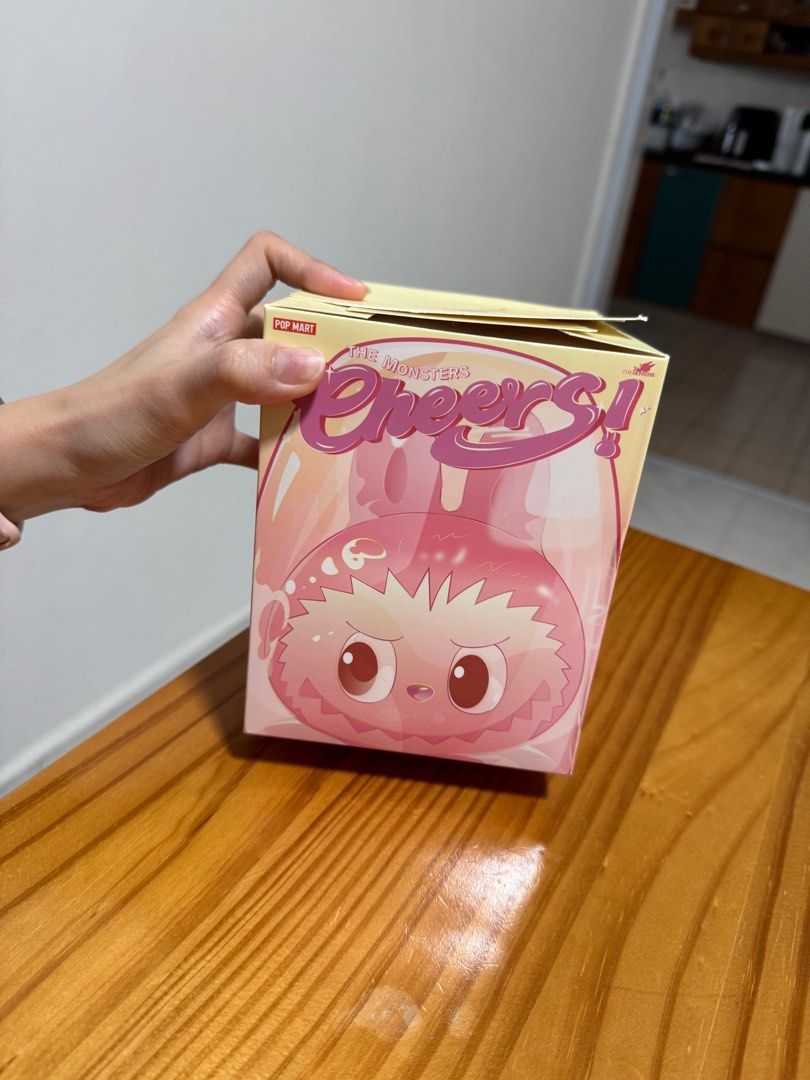 BNIP LABUBU THE MONSTERS CHEERS GLASS CUP PERSONALITY PURPLE, Hobbies ...