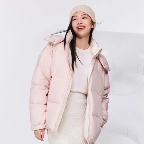 Genuine Bosideng Light Pink Winter Down Jacket, Women's Fashion, Coats ...