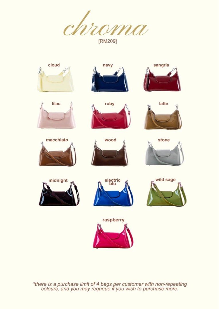 BRIK Bag Chroma Series, Women's Fashion, Bags & Wallets, Shoulder Bags ...