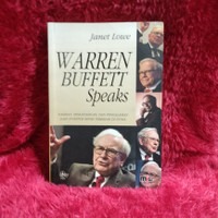 BUKU WARREN BUFFET SPEAKS BY JANET LOWE, Buku & Alat Tulis, Buku di ...