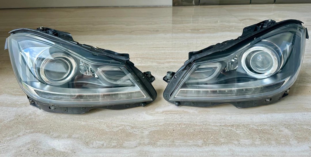 C63 Black Series Headlights (W204), Car Accessories, Electronics ...