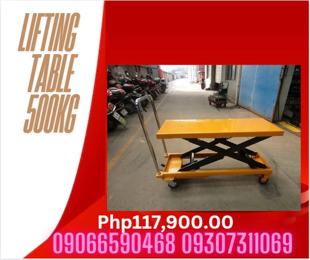 capacity: 500kg scissor lifter table lifter, Everything Else, Looking ...