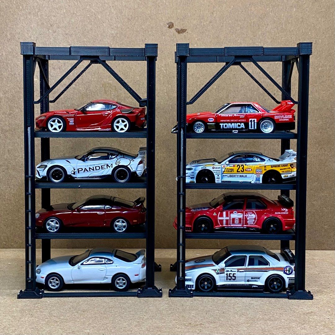 Car Lift Rack for Hotwheels, Hobbies & Toys, Toys & Games on Carousell