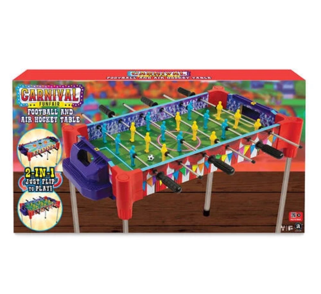 Carnival Funfair Football and Air Hockey Table, Hobbies & Toys, Toys ...