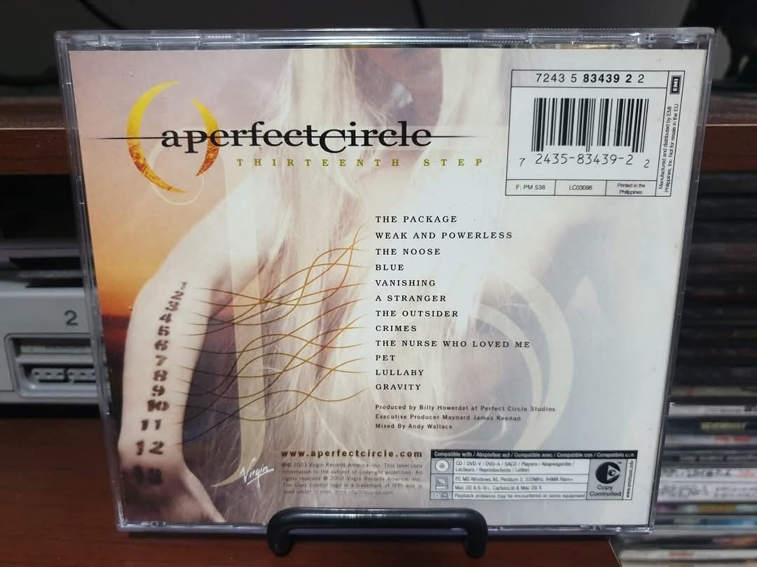 CD A PERFECT CIRCLE - Thirteenth Step 13th progressive rock metal ...