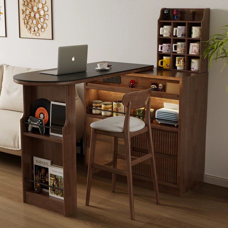 CHARISO Modern Extendable Bar Table, Furniture & Home Living, Furniture ...