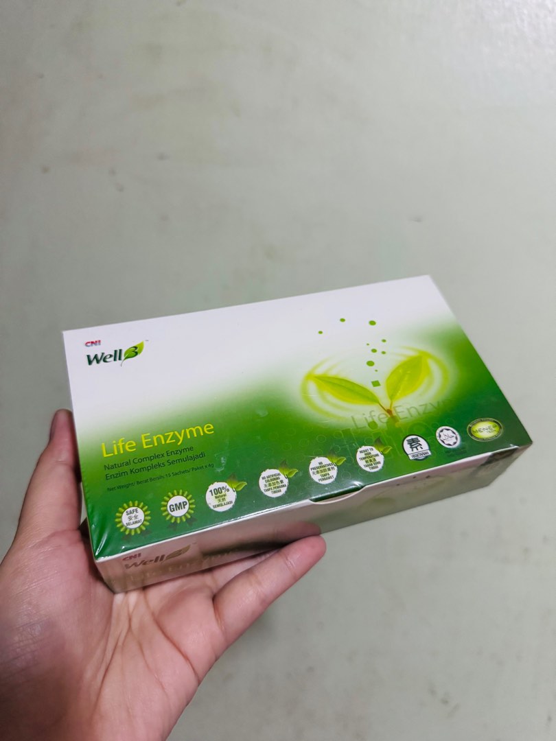 CNI Well-3 Life Enzyme, Health & Nutrition, Health Supplements, Health ...