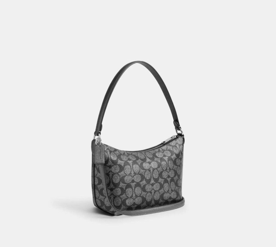 Coach | Zip Top Shoulder Bag In Signature Canvas (CW391), Women's ...