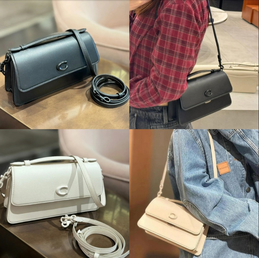 Coach CR706 Juno Top Handle Bag in Glovetanned Leather with Shoulder ...