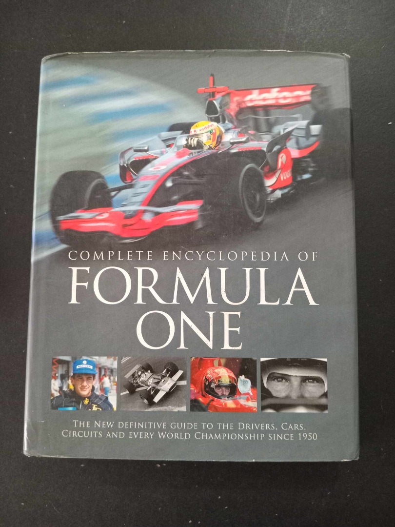 Coffee Table Book: Complete Encyclopedia of Formula One preloved ...