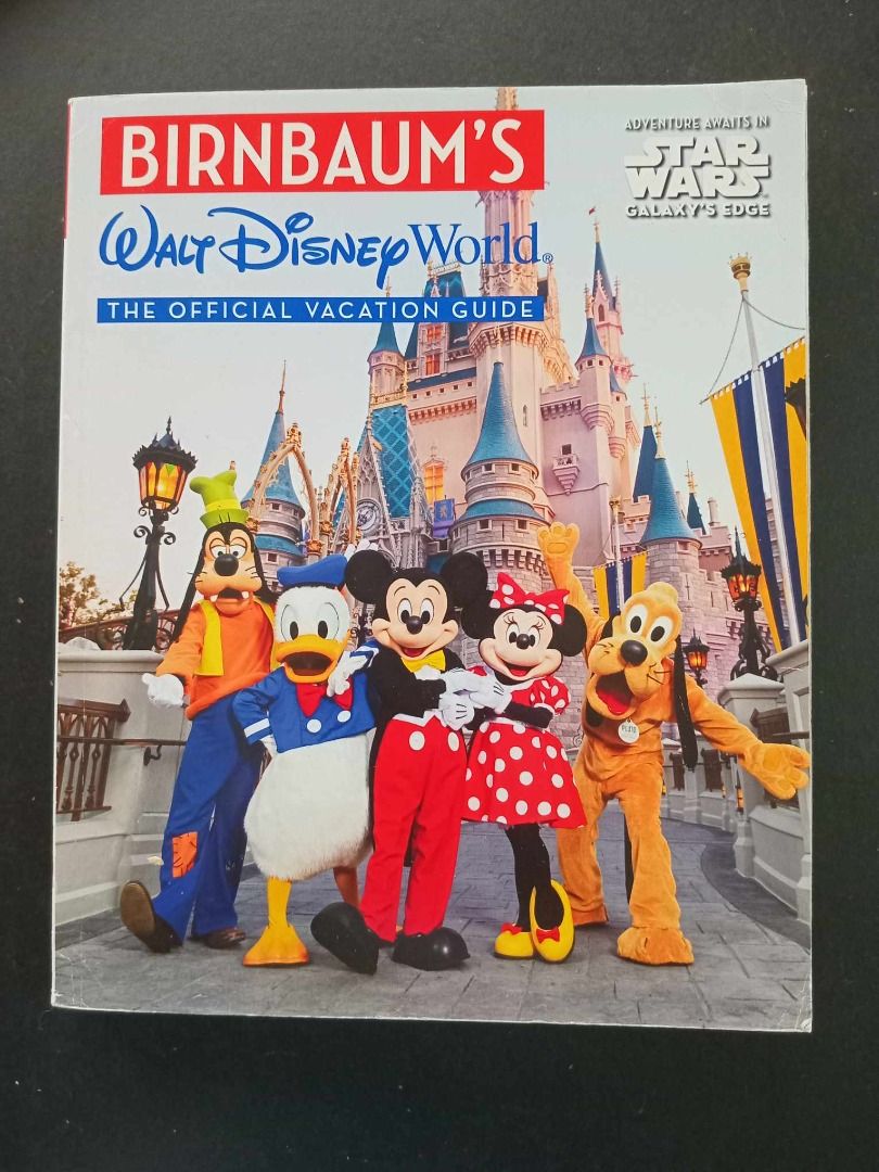 Coffee Table Book: Walt Disney World The Official Vacation Guide 2019 ...