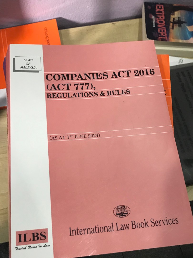 COMPANIES ACT, Everything Else, Others on Carousell