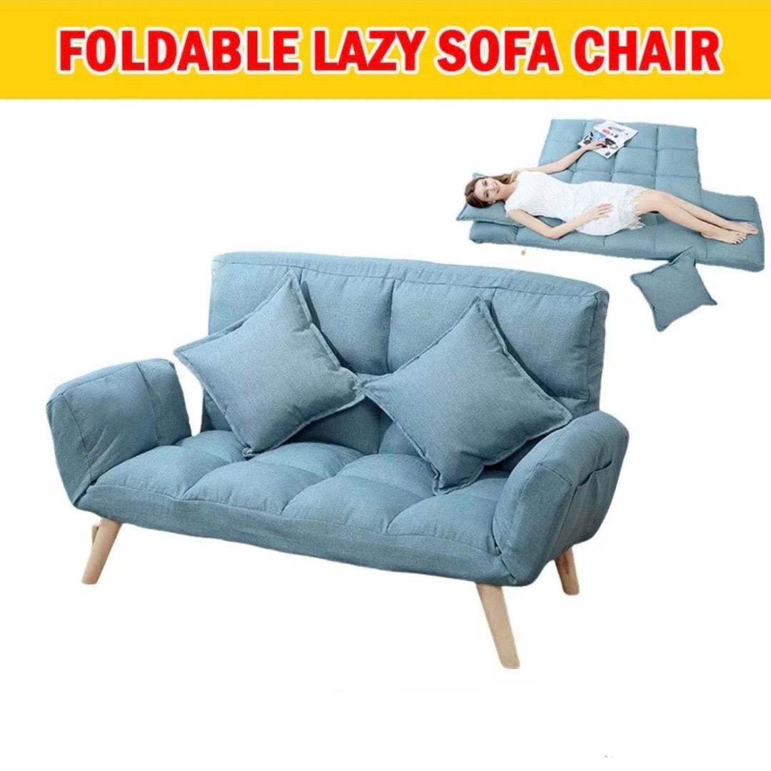 Convertible Foldable Lazy Sofa Chair | Multi Position Reclining Sofa ...