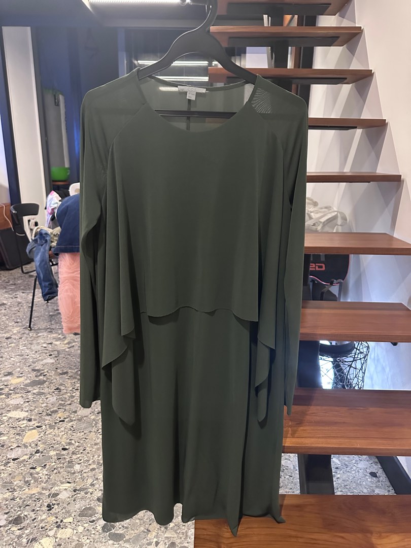 Cos green dress, Women's Fashion, Dresses & Sets, Dresses on Carousell