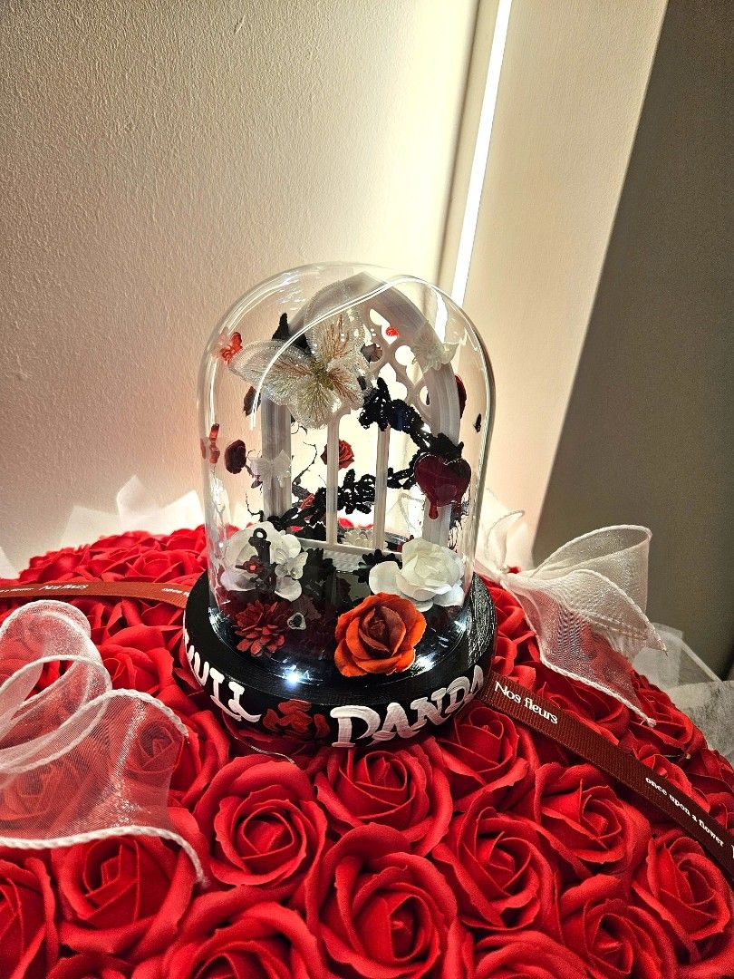 Custom Made Customised Display Case - POPMART Skullpanda The Glimpse ...